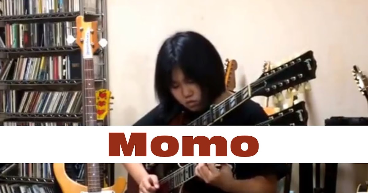 Momo: Working on Hotel California / Eagles Guitar Cover