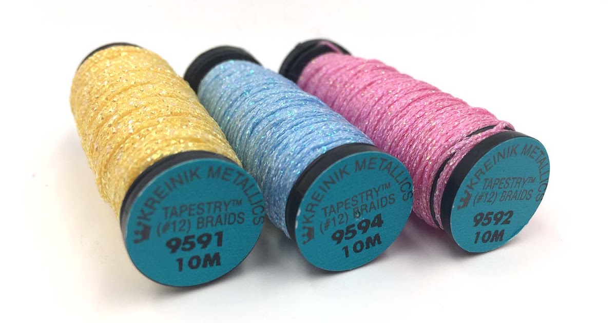 Kreinik Thread Blog: 3 new Kreinik metallic thread colors!