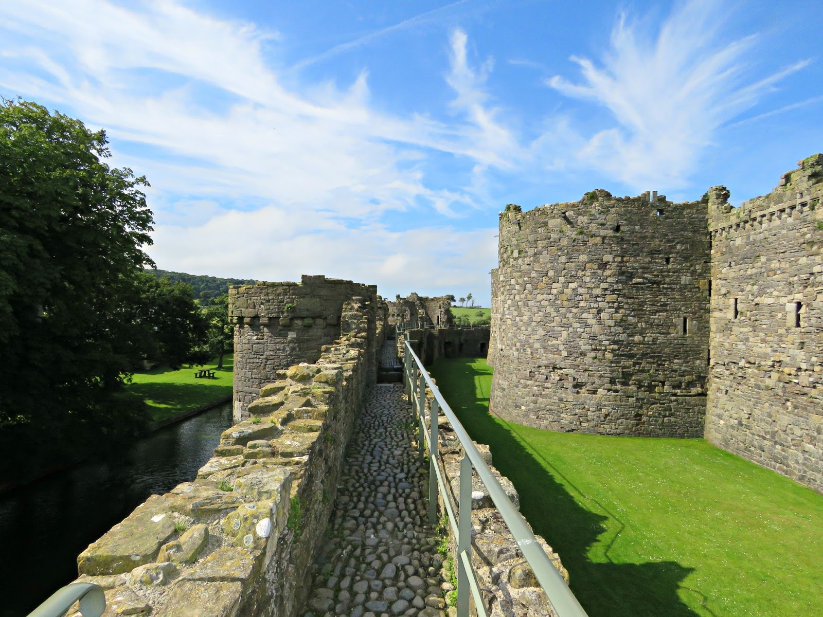 just saying ...: Beaumaris Castle ... 8 centuries and still not ...