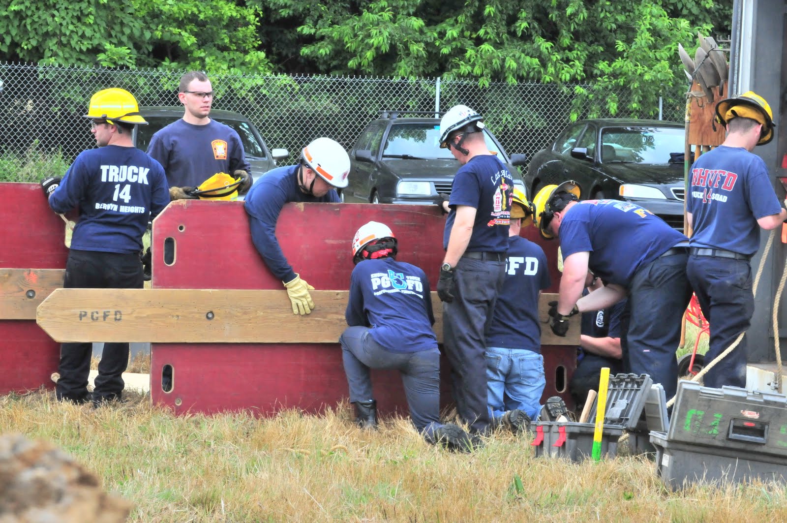 Firefighters Attend Trench Rescue Class