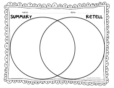 The Creative Chalkboard: Day 1 {Freebie} Story Funnels for Retell vs ...
