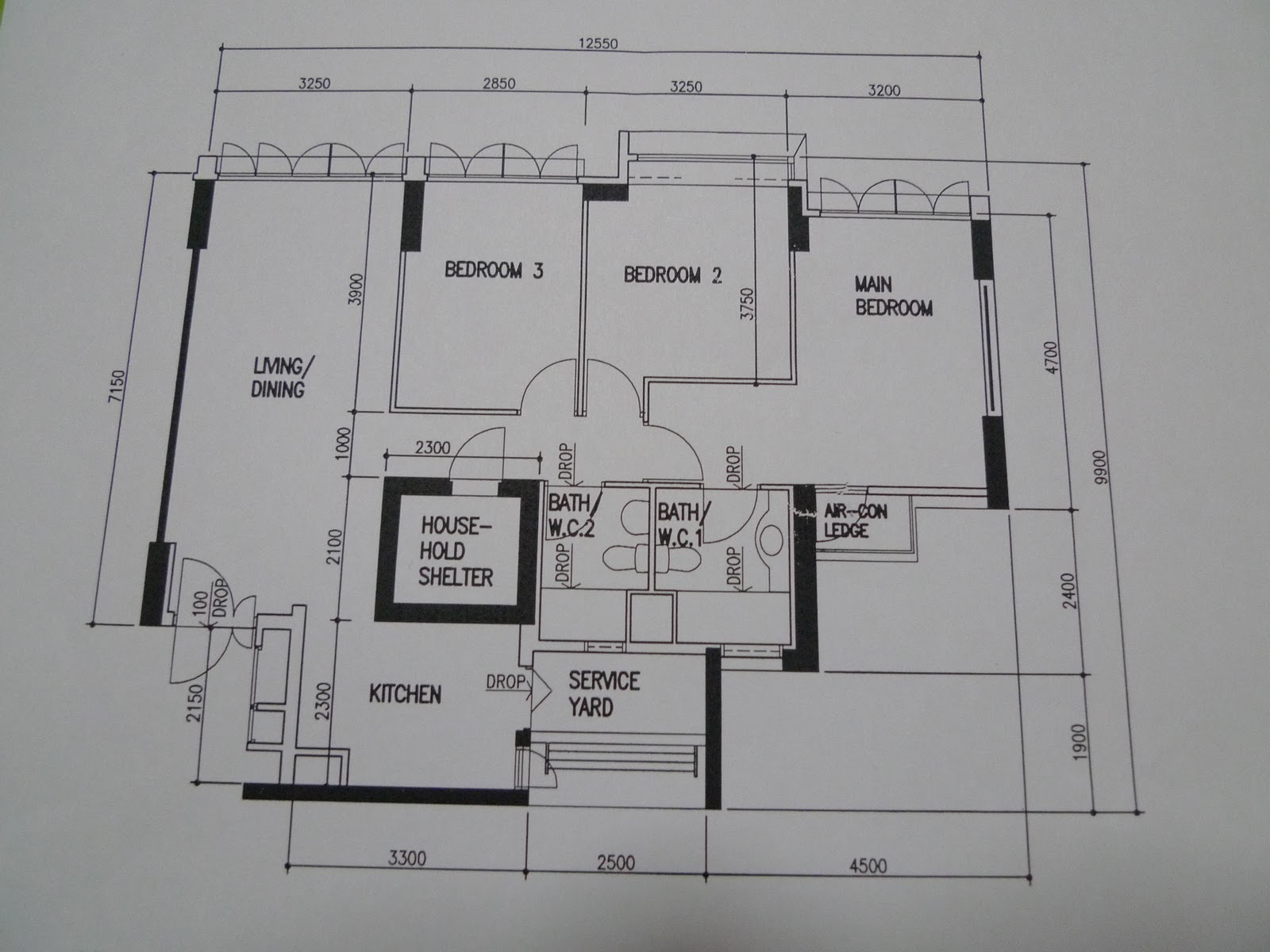 Simple Life: Flat plan
