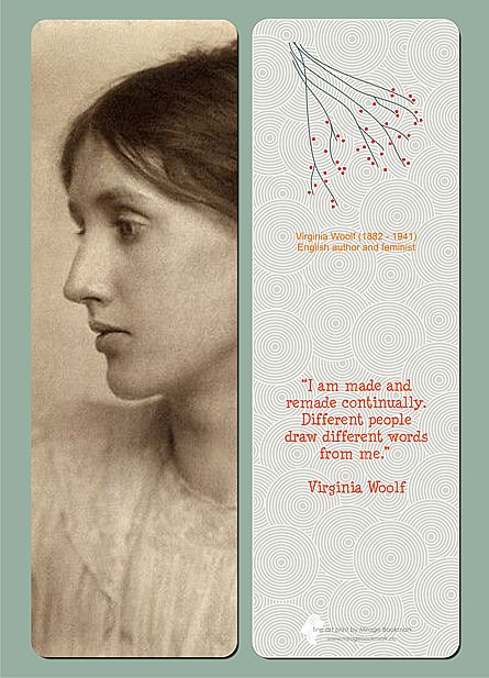 Mirage Bookmark: Virginia Woolf Bookmark