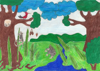 Ágnes Mesél: Új rajz a Frici, a pocok című meséhez