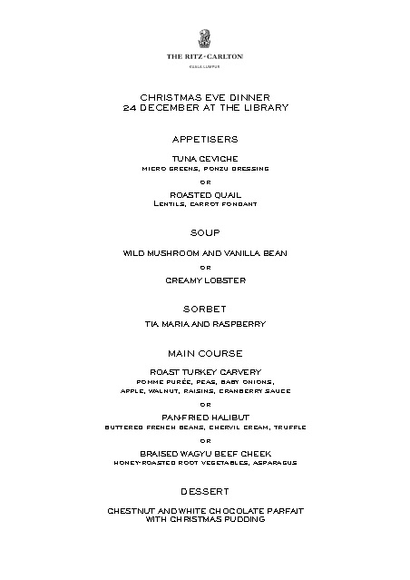 GoodyFoodies: Puttin' On A Ritzy Christmas @ The Ritz-Carlton Kuala Lumpur