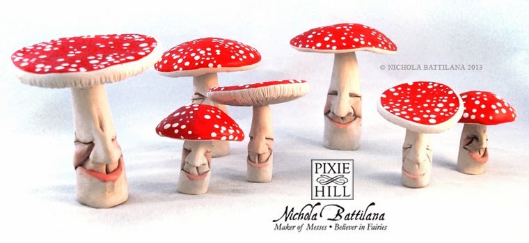 Pixie Hill: Pleased toadstools