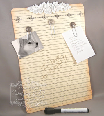 Creations by AR: PAPERCLIP BOARD - TUTORIAL