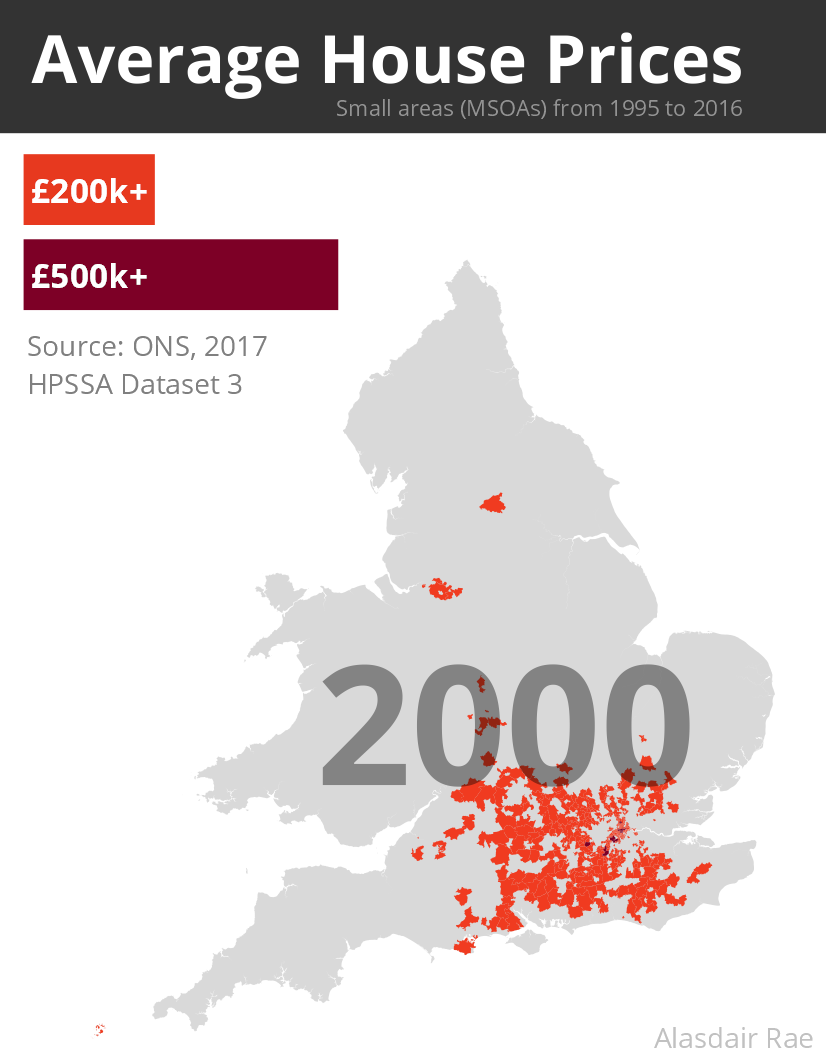 Stats, Maps n Pix: Local House Price Growth in England and Wales, 1995 ...