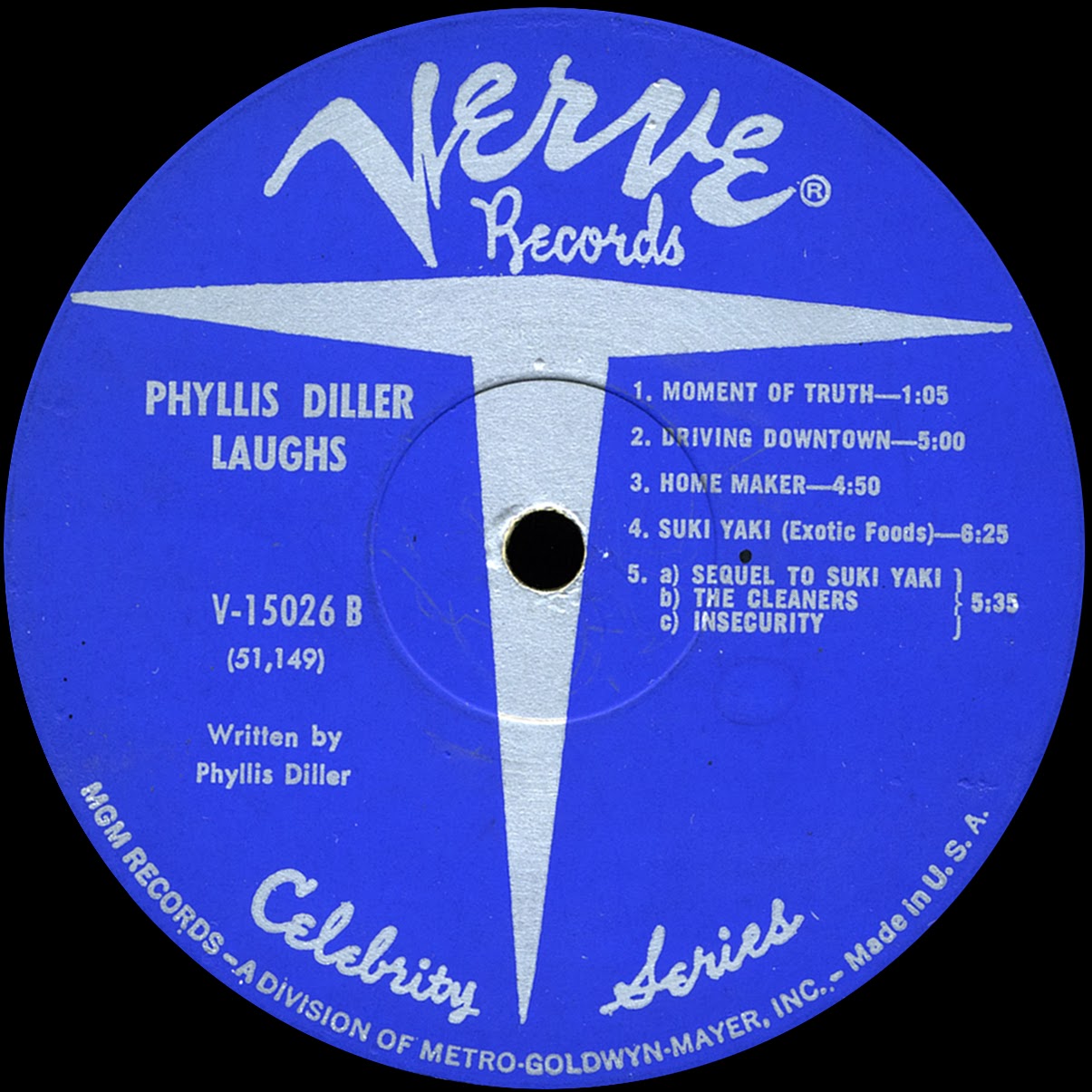 Vintage Stand-up Comedy: Phyllis Diller - Phyllis Diller Laughs 1961