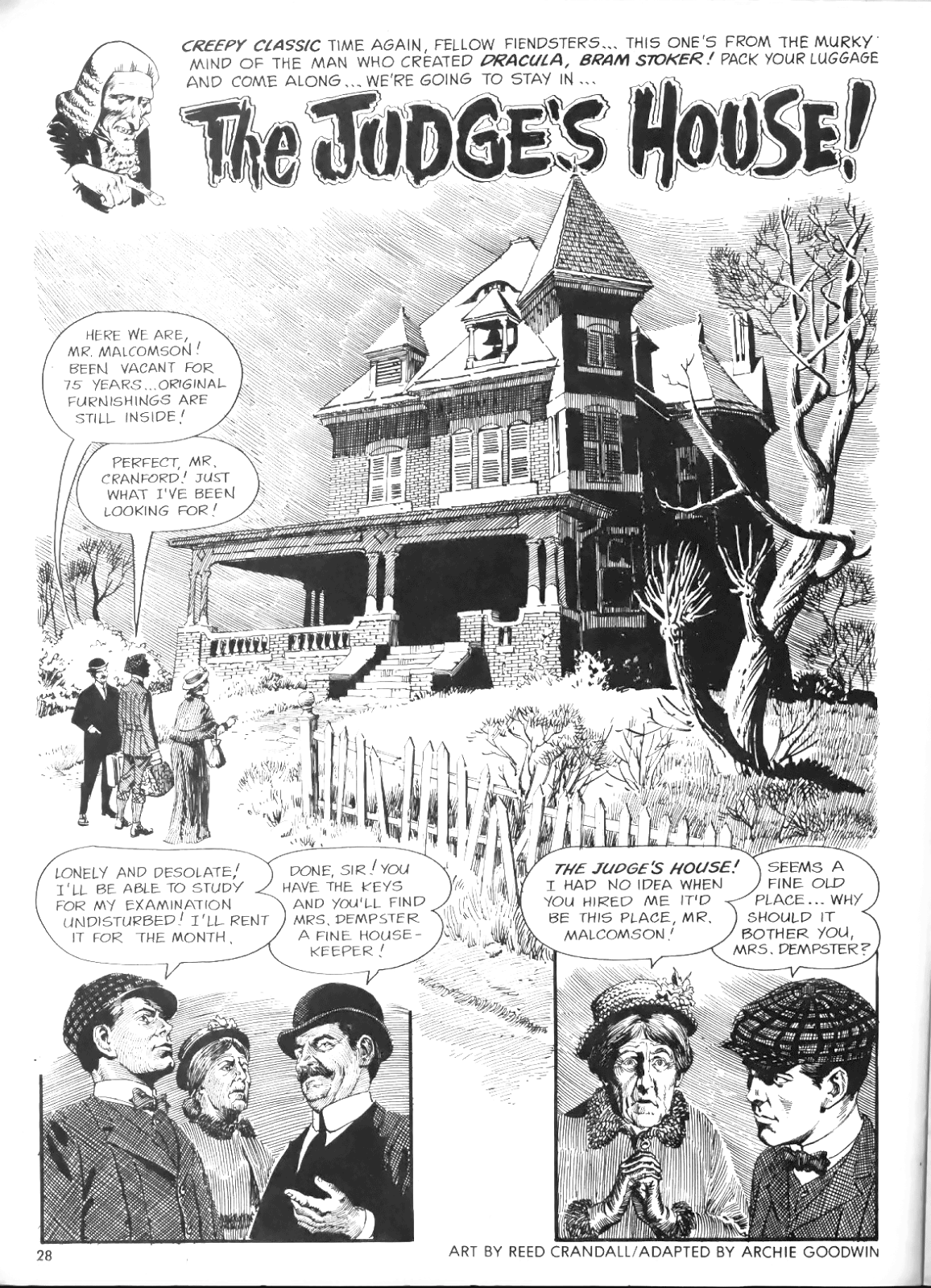 Destination Nightmare: The Judge's House