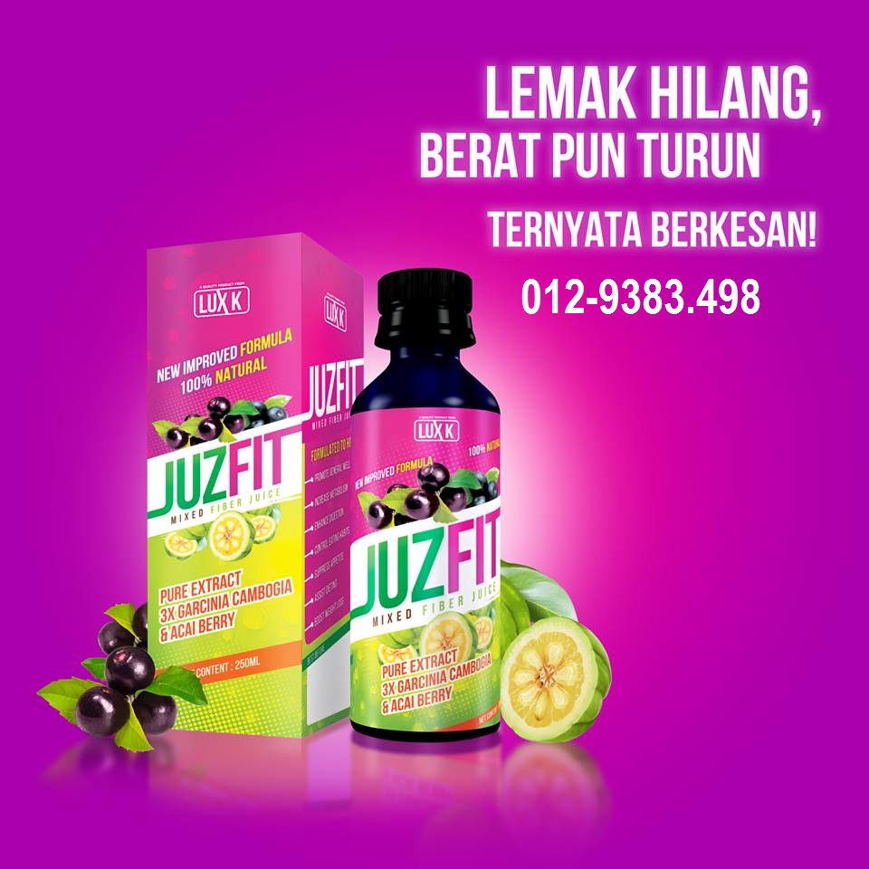 Ubat Kurus Paling Berkesan & Produk Untuk Kuruskan Badan: JUZFIT ...