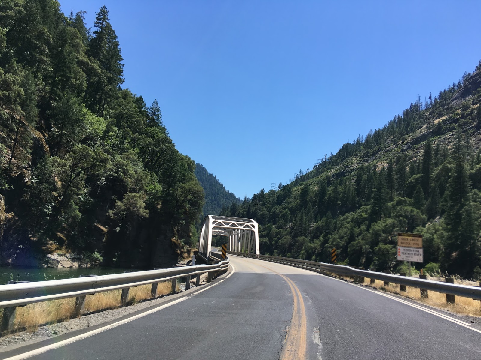 California State Route 70; the Feather River Highway