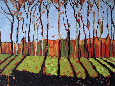 CAROLYN SAXBY MIXED MEDIA TEXTILE ART: September