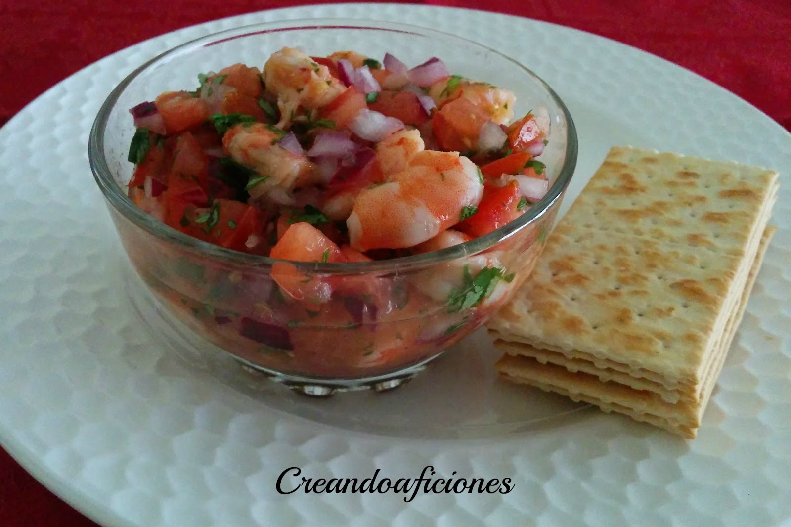 Ceviche de camarón