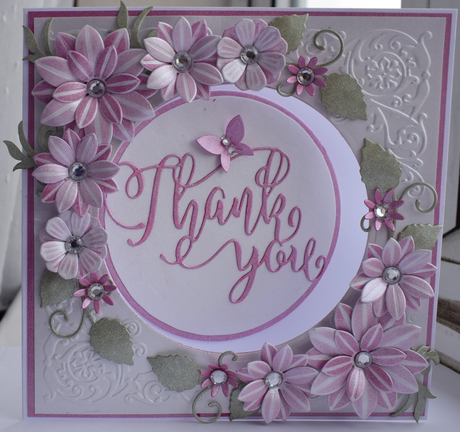 Purple Pixie Dust Card's: Thank You