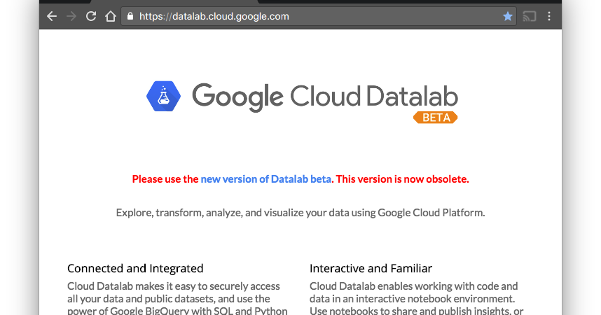 Google Cloud Platform 사용하기 - Google Cloud Datalab을 개인 노트북에 설치하는 방법