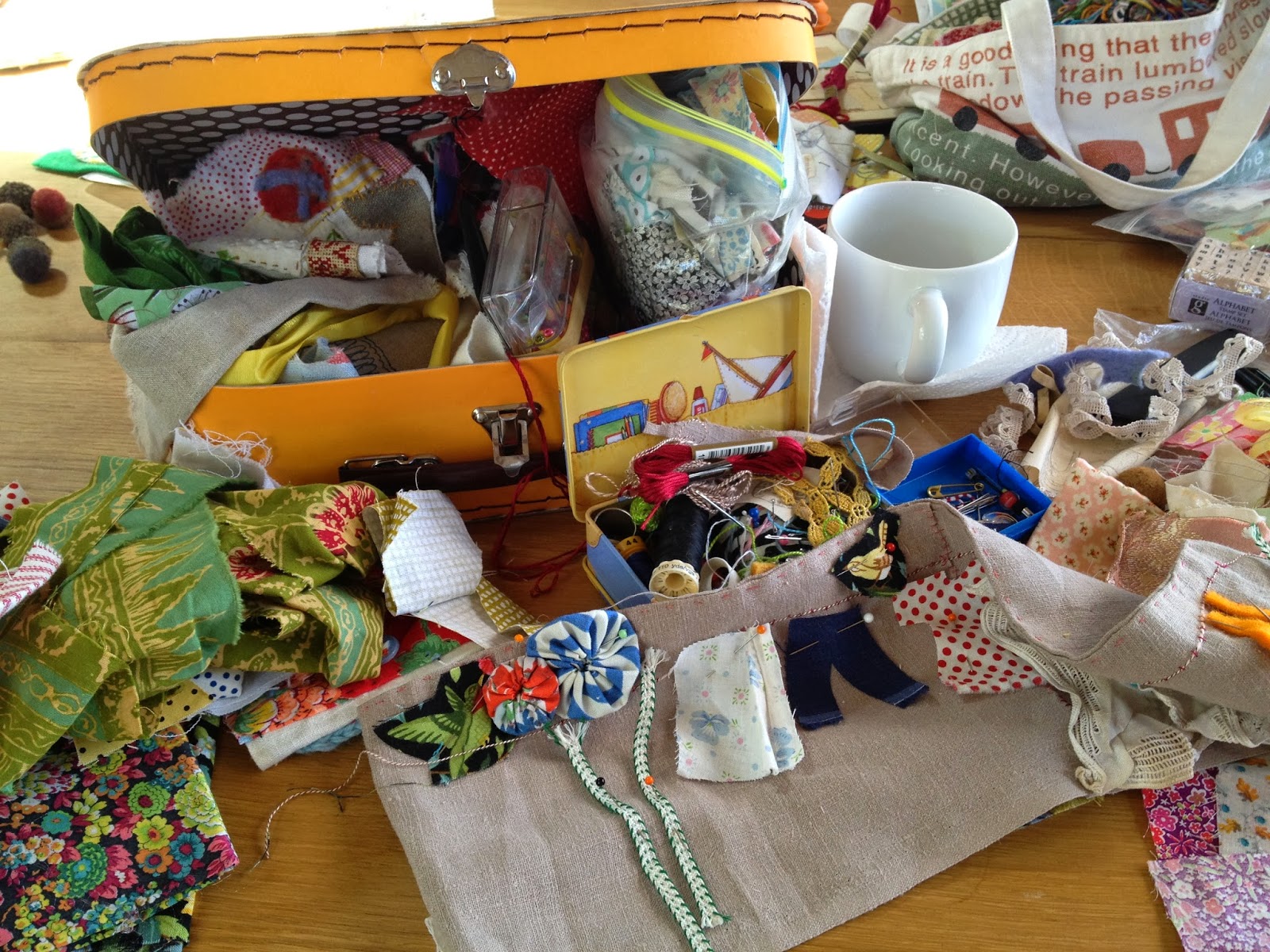 One Bunting Away: Creative Mess