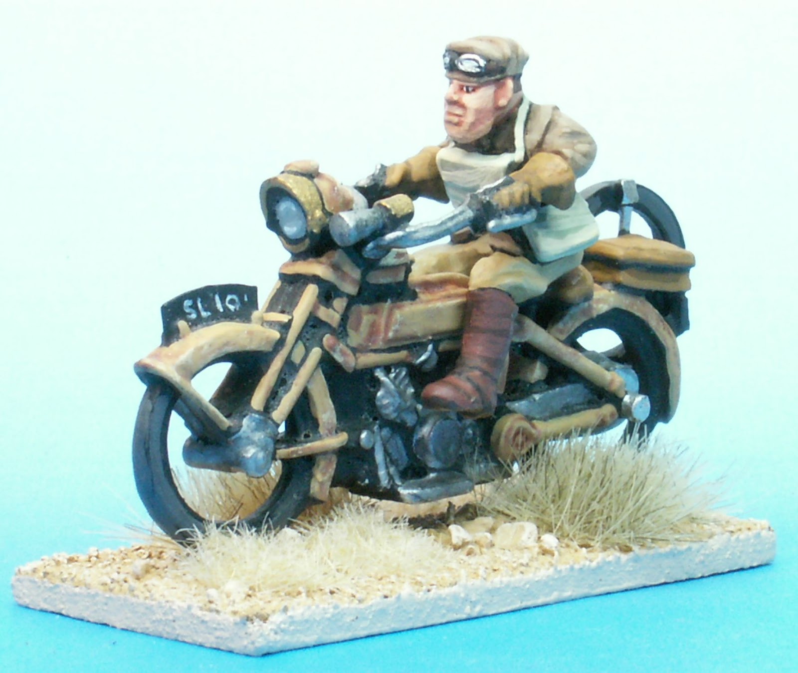Over Open Sights: 1st Corps WW1 British Motorcycle Dispatch Rider.