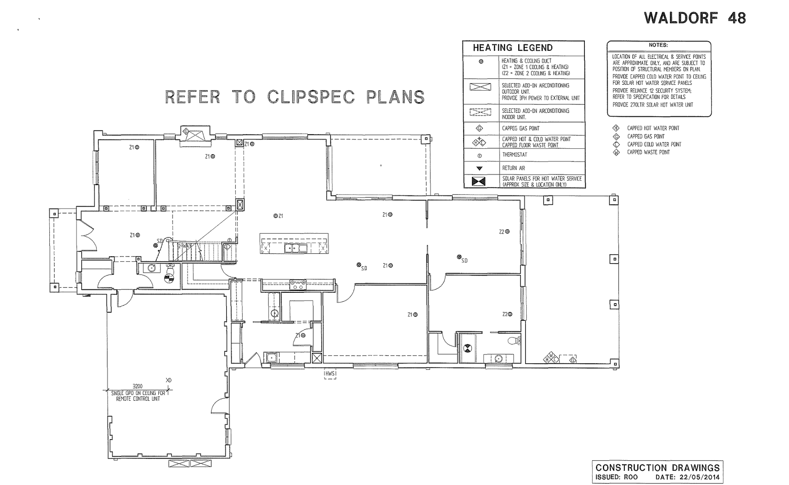 Floor Plan and Elevations ~ Building the Waldorf 48 with Porter Davis