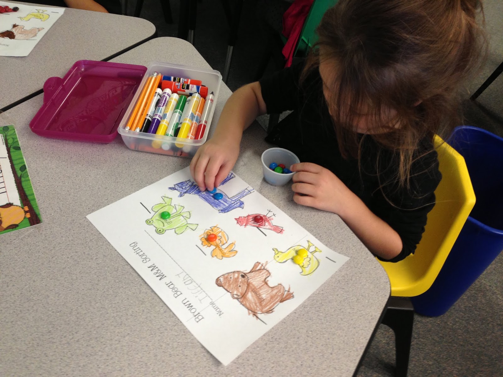 Mrs. Pilger's: Sorting with Brown Bear