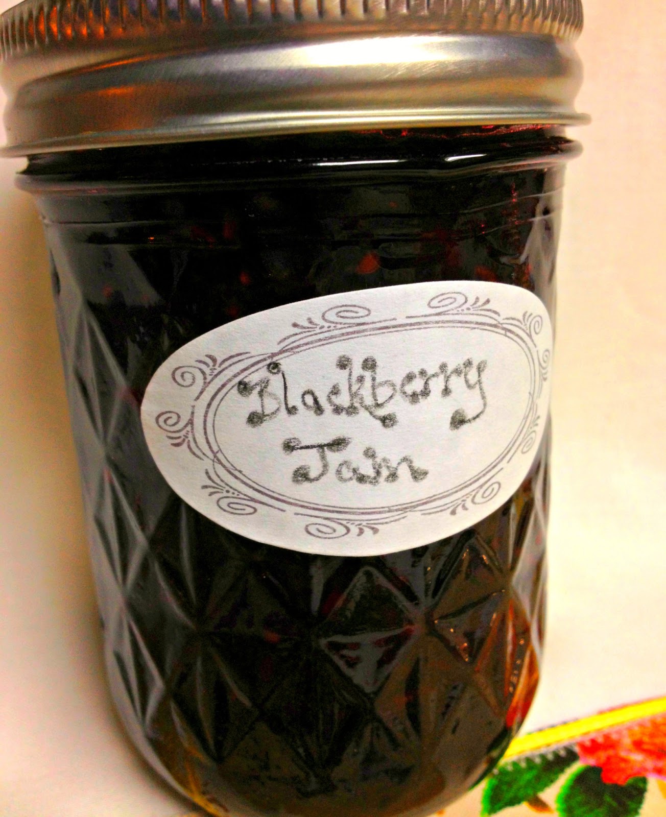 fresh juniper: Blackberry Jam - Fresh Berry Recipe and Hot Water Bath ...