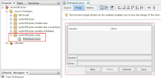 Mis Apuntes Universitarios: Tutorial RAD en Java NetBeans