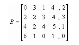 MATRICES: Determina y clasifica matrices según sus características ...