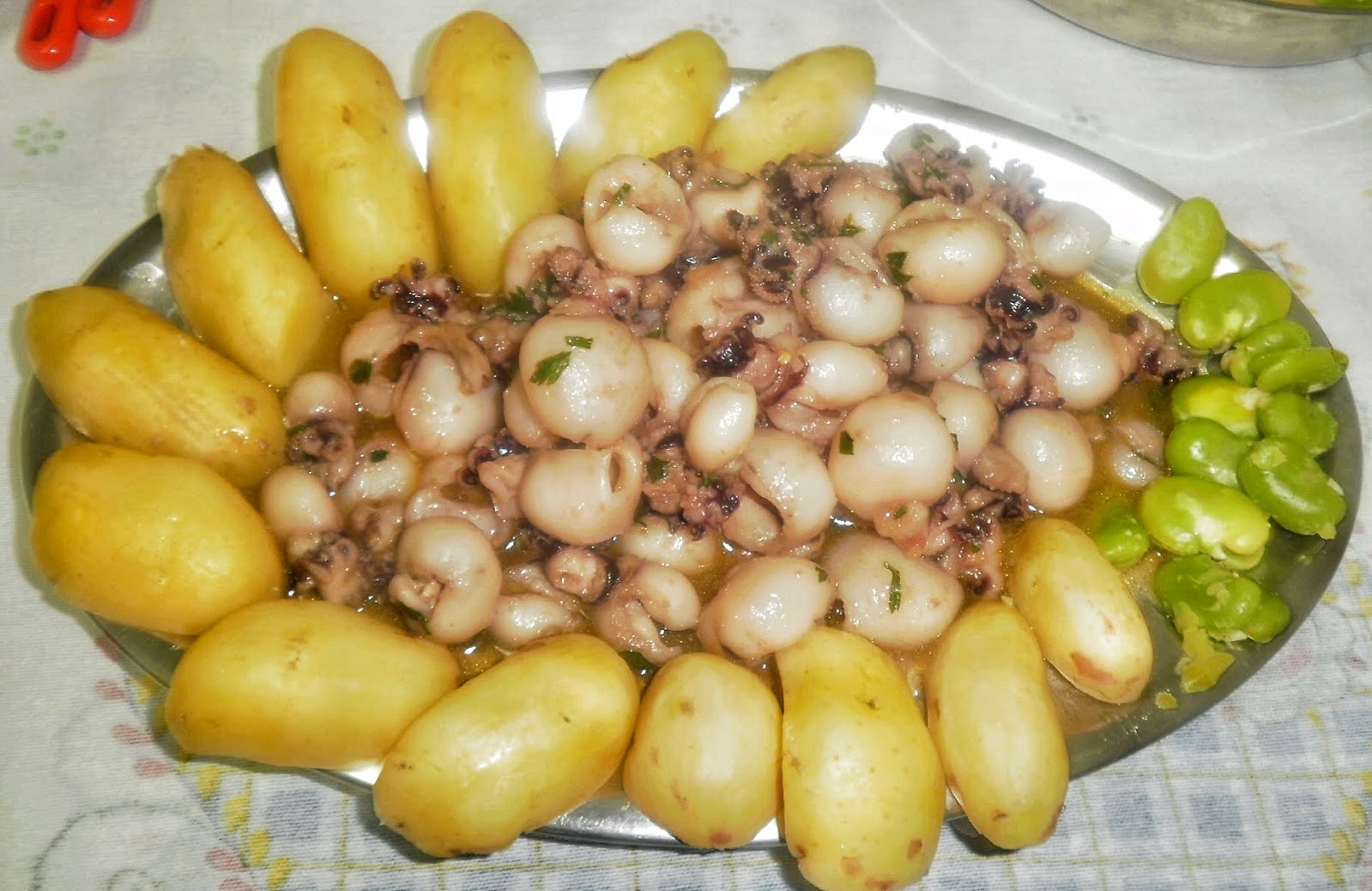 Choquinhos á Algarvia - Baú da Conceição