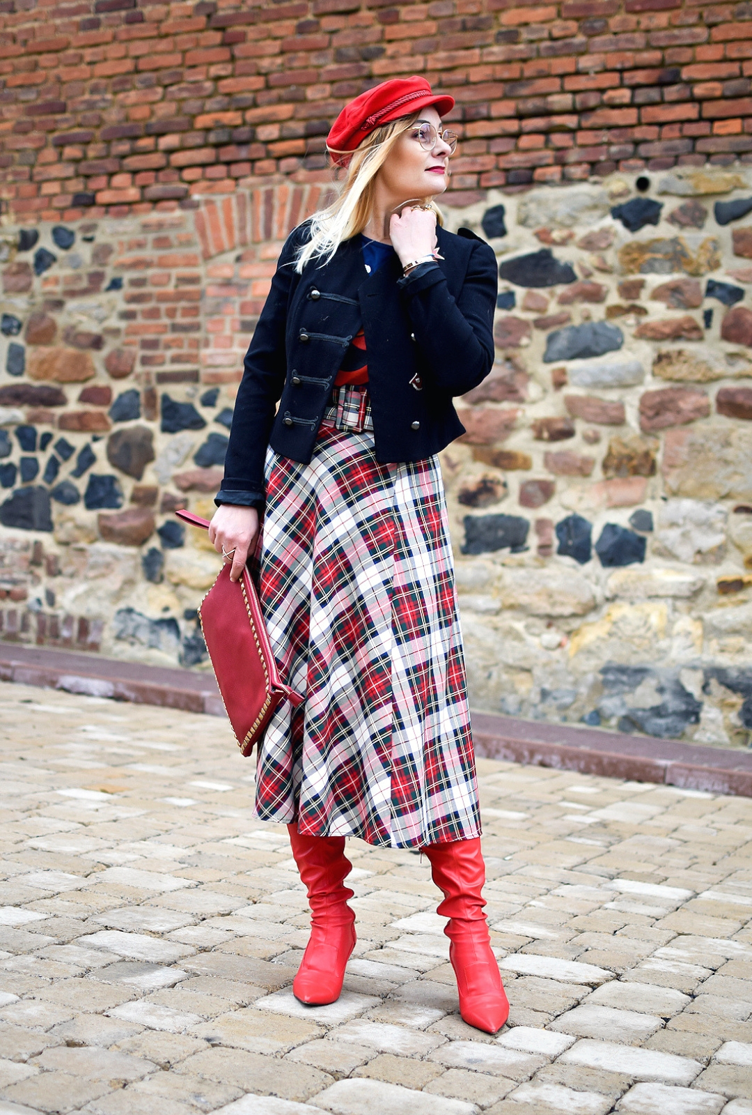 Mein Trick für rote Accessoires / Signalfarbe Rot / Outfit