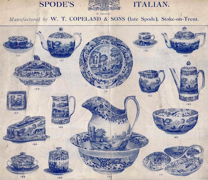 Arqueologia Histórica no Rio de Janeiro: Blue Italian by Spode (1816 ...