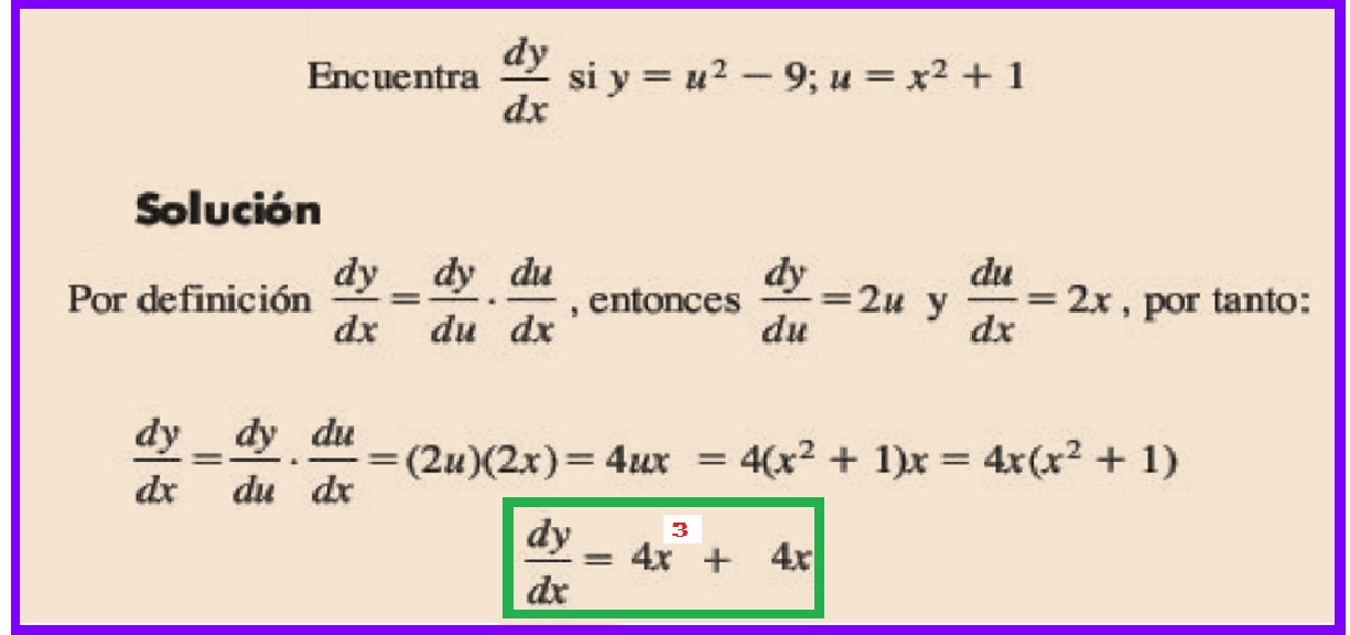 Derivadas Directas : DERIVADAS ALGEBRAICAS Y TRASCENDENTES