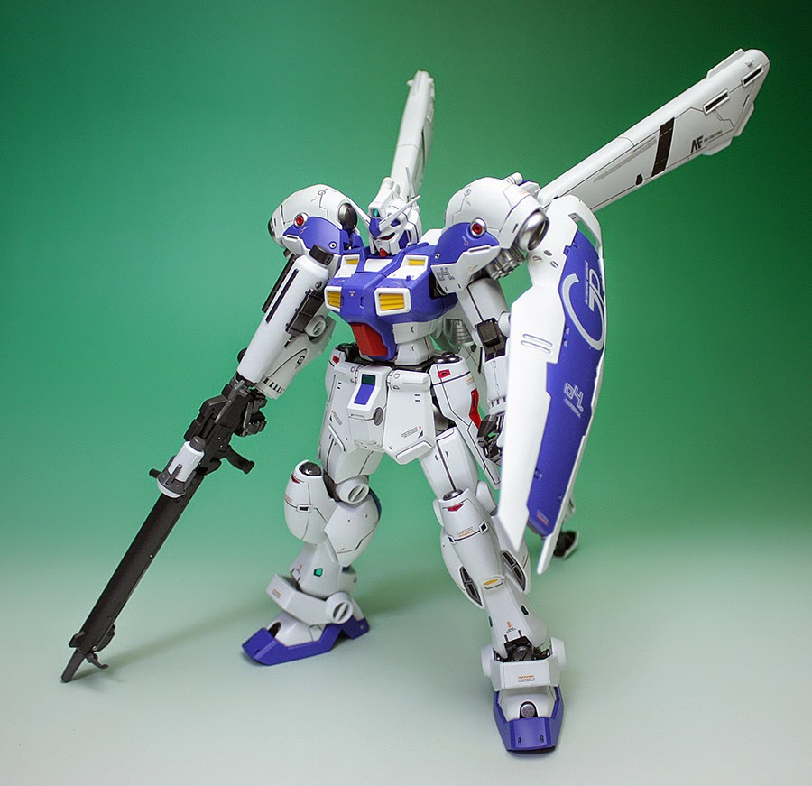 GUNDAM GUY: RE/100 RX-78 GP04G Gundam GP-04 (Gebera) - Painted Build
