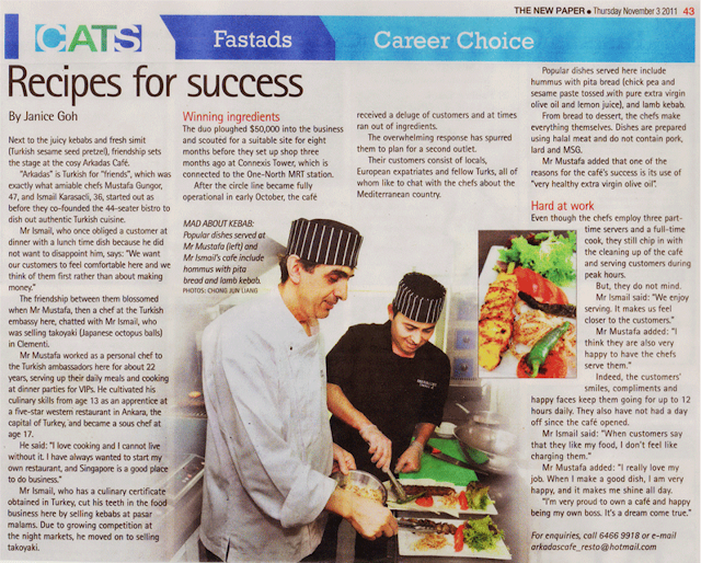 Welcome: Arkadas Cafe ~ Authentic Turkish Cuisine