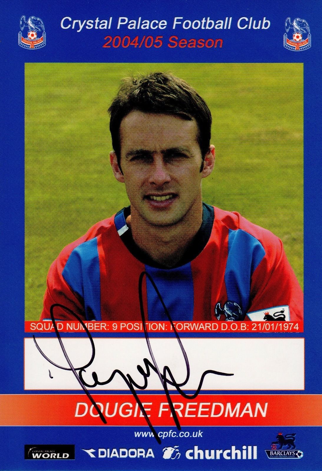 Football Cartophilic Info Exchange: Crystal Palace F.C. - Crystal ...