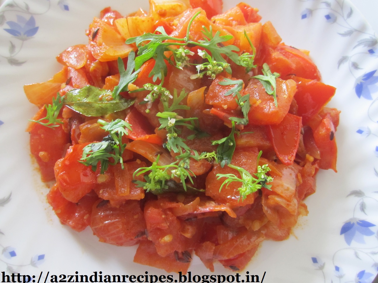 a2zindianrecipes: Tomato Bhaji