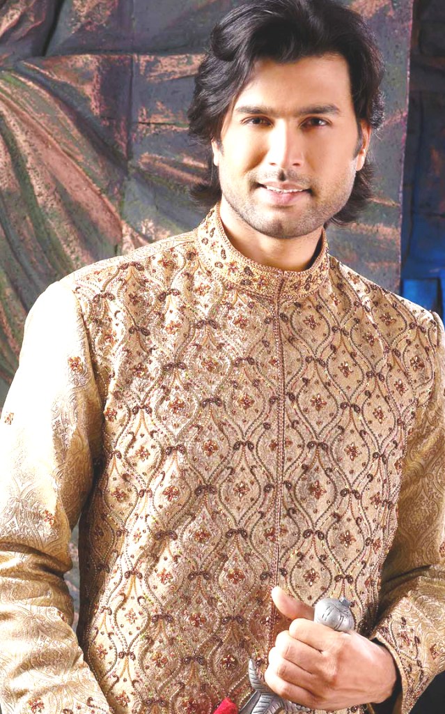 Latest Embroidery Designs For Men Collection 2012