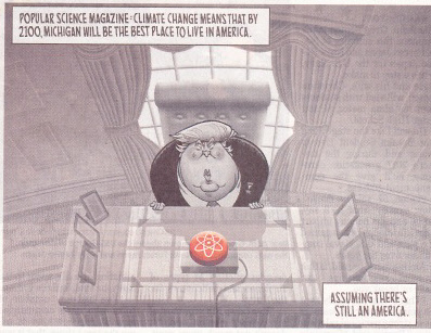 DETROIT VIEWS - COMMENTS: President Trump - Chief Buffoon - Comic Foil ...