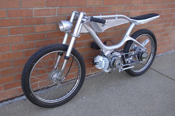 Preparaciones y prototipos de motos: MOPED HONDA RACING