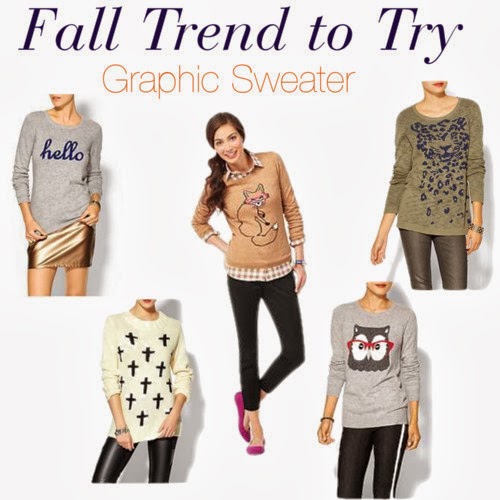 Polka Dots & Pampers: Fall Trend to Try: Graphic Sweater