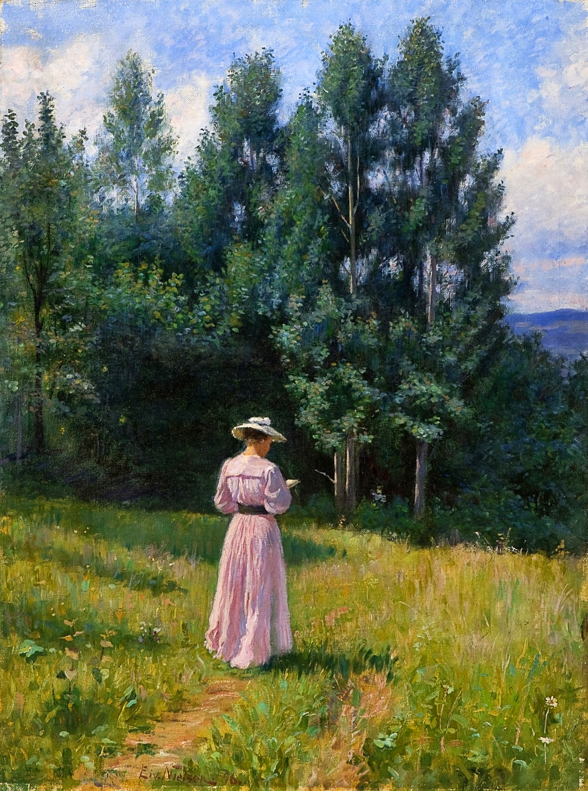 Reading and Art: Eivind Nielsen