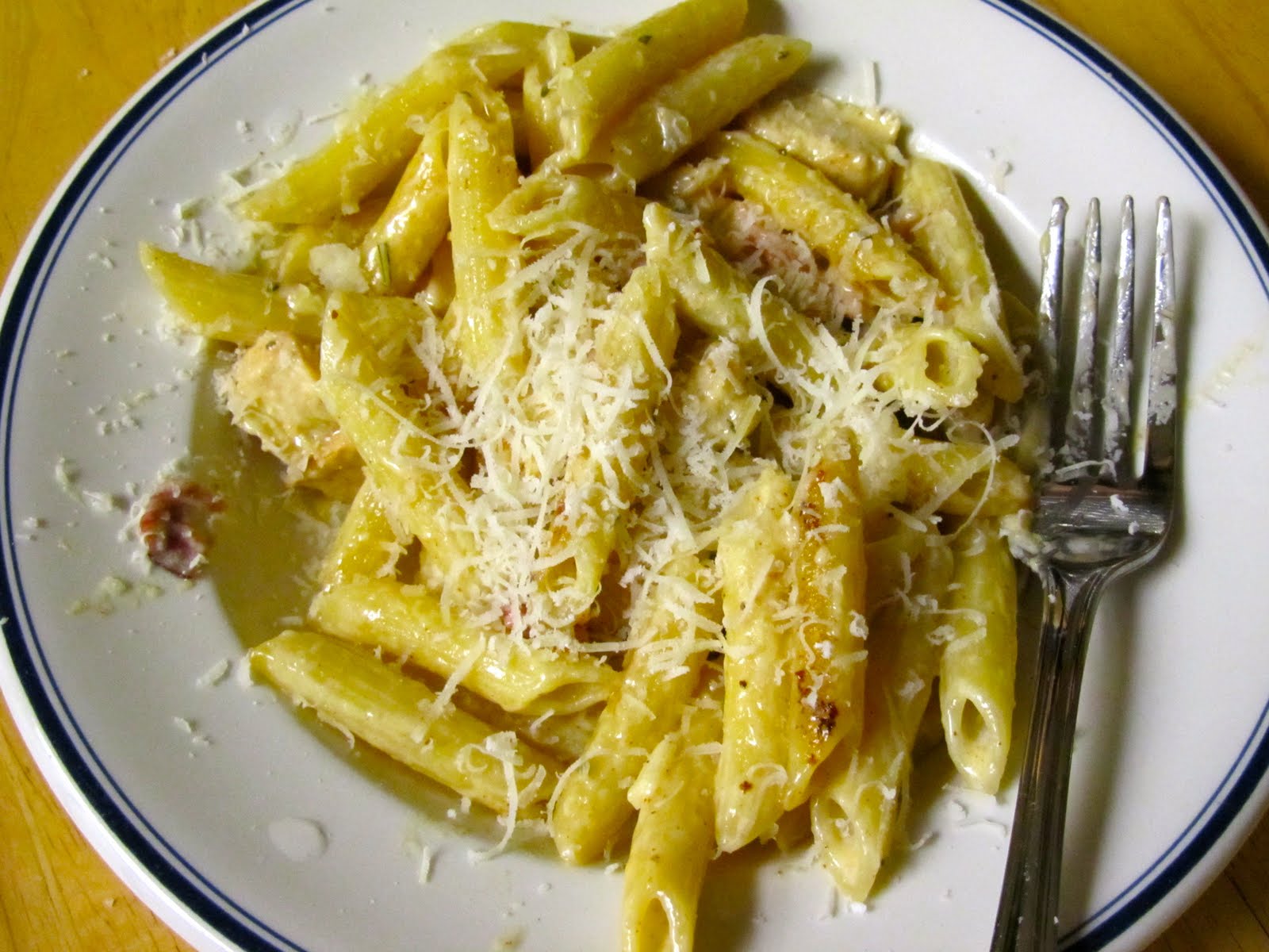 Evolution of a Foodie: Penne Rustica and tasty wine!
