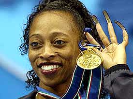 Pearls and Polish: DP #44: Remember Gail Devers?...And Her Nails?