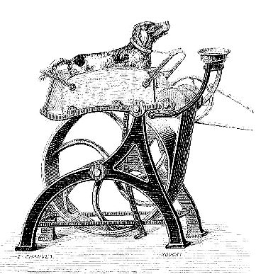 Famous Dogs in History: Dogs Powering Sewing Machines