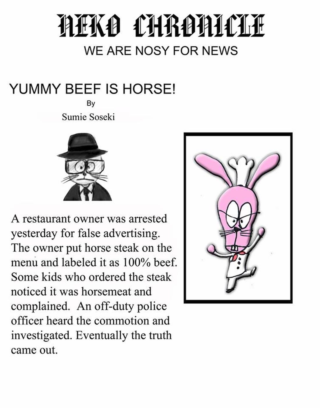 THE ADVENTURES OF CATMAN (And his friends): LEARNING JAPANESE