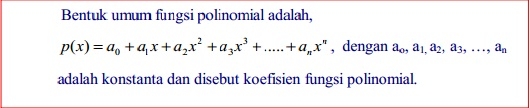 grafik polinomial Dengan Menggunakan Excel Fisika Komputasi
