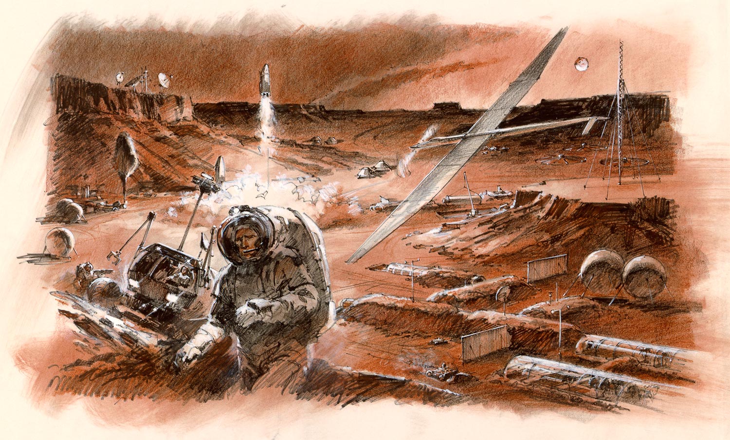 Far Future Horizons : Man on Mars - Mission to the Red Planet