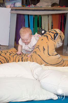 How to Build a Gross Motor Indoor Baby Obstacle Course - Life with ...