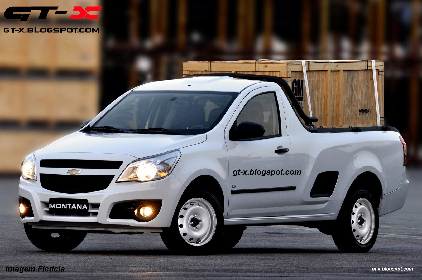 Auto Projetos: Chevrolet Montana Cabine Simples