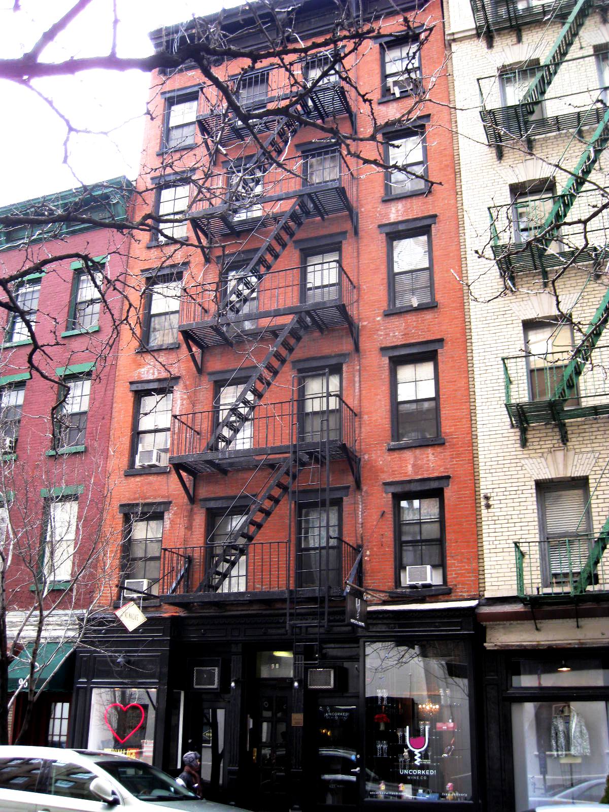 Daytonian in Manhattan: The 1854 No. 98 Christopher Street
