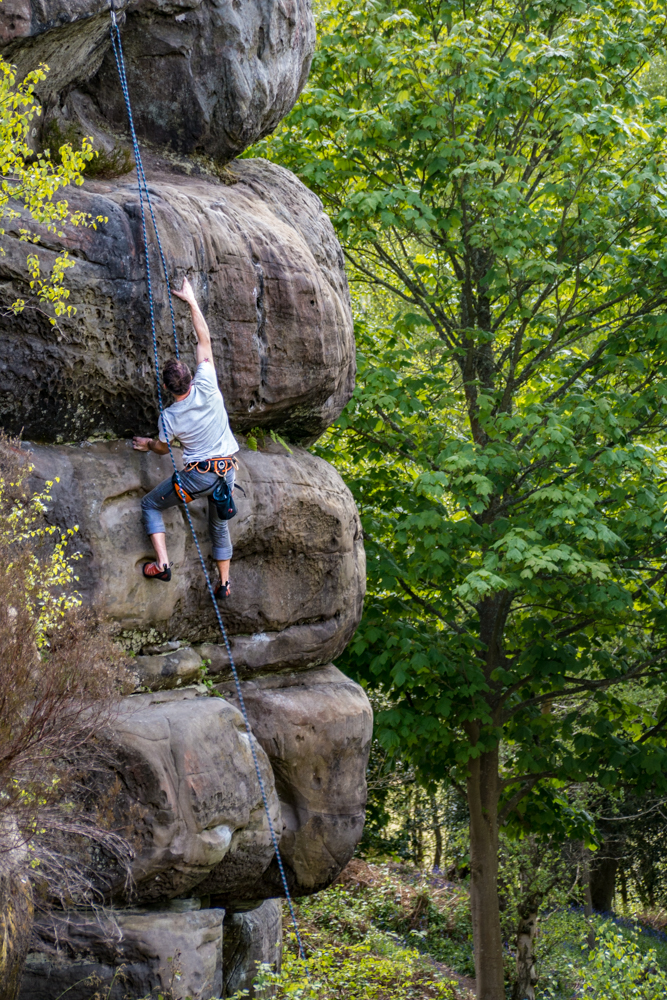 Southern Sandstone Climbs: HARRISON'S ROCKS